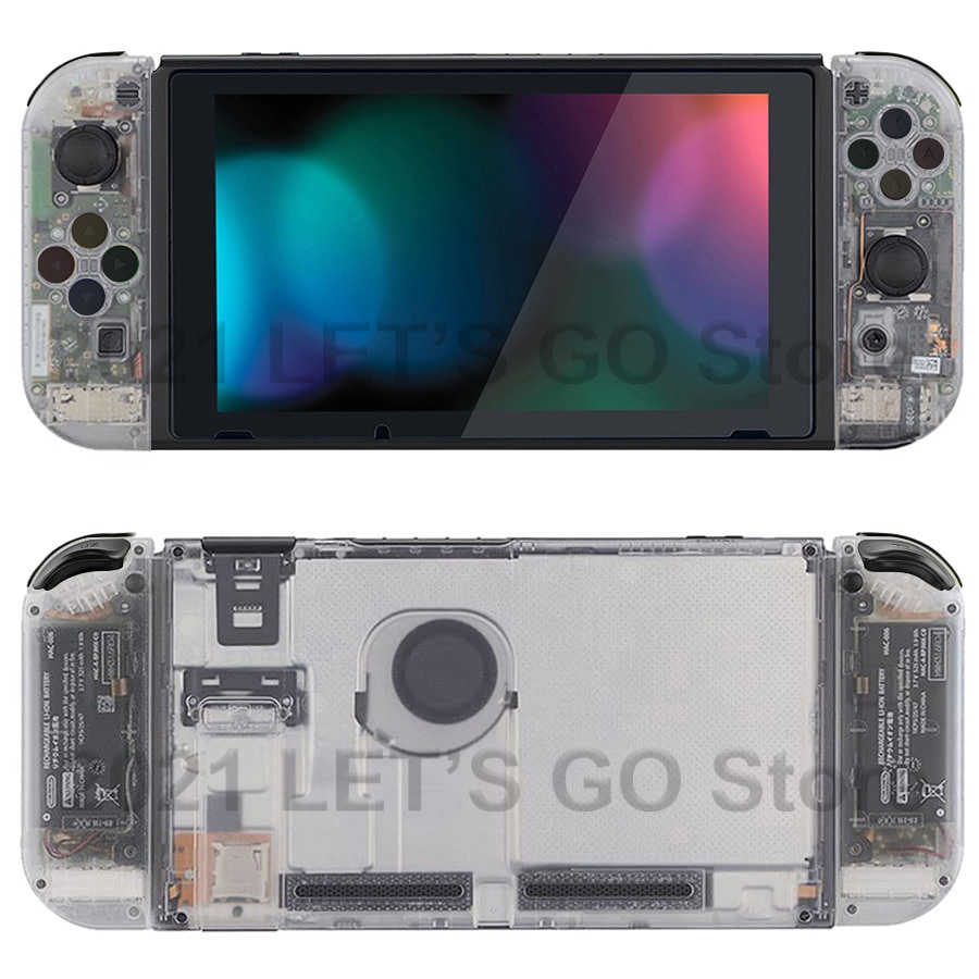 New Nintend Switch DIY Replacement Housing Shell Transparent Case Set ...