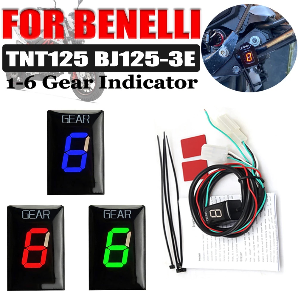 Motorcycle Gear Indicator For Benelli TNT125 TNT 125 BJ125-3E BJ 125-3E ...
