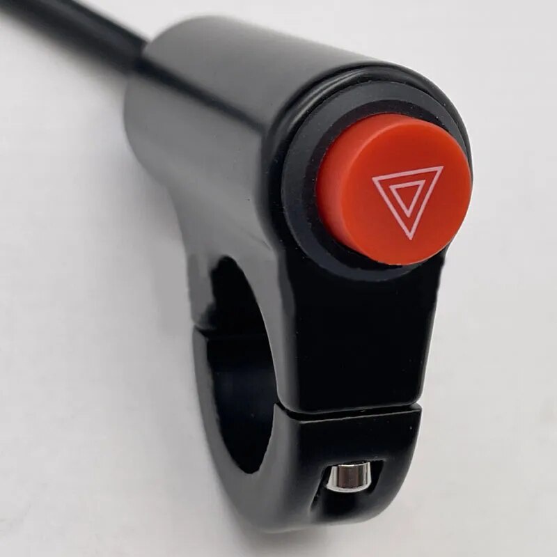 유Motorcycle Switch Hazard Light Switch Button Electric Vehicle Double ...