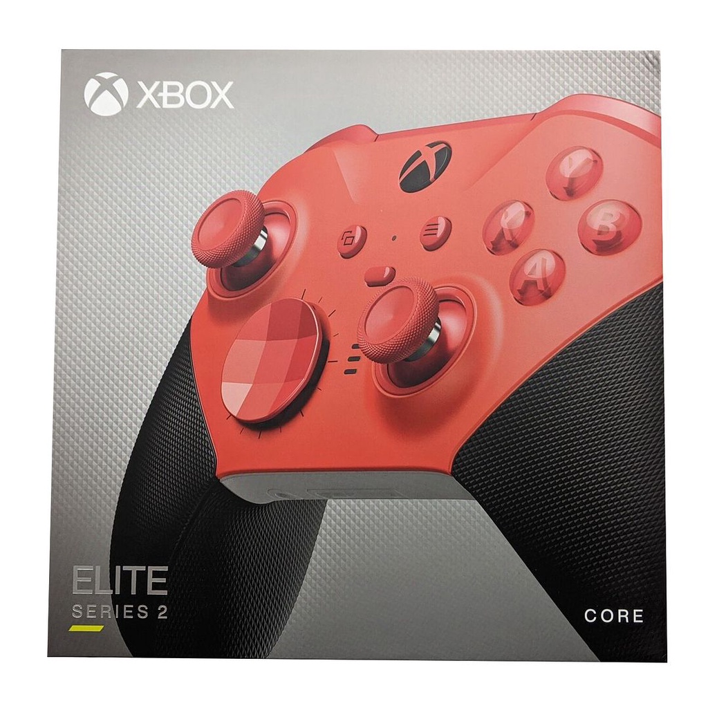 Xbox Elite Wireless Controller Series 2 - Core (Red) for Series X|S, PC ...