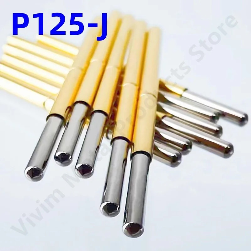 100PCS P125-J Spring Test Probe Test Pin Pogo Pin PCB Test Tool Length ...