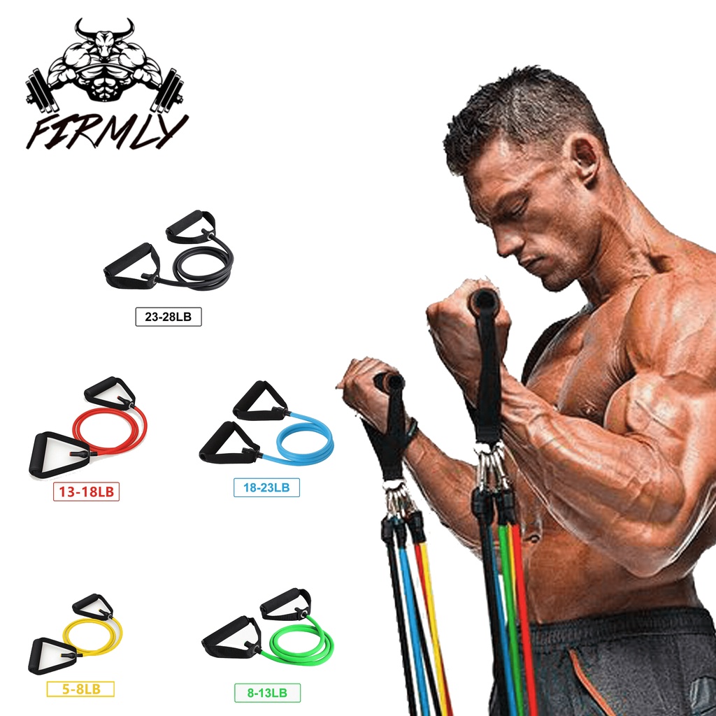 Highly elastic one-word tension rope fitness yoga elastic resistance ...