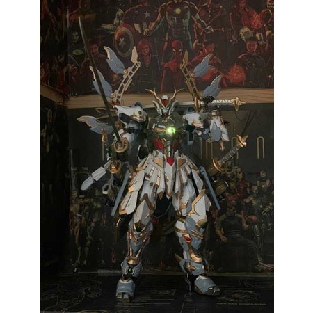 Three Kingdoms Gundam Model Lu Bu Figure.Lego Assembled Toys Modong ...
