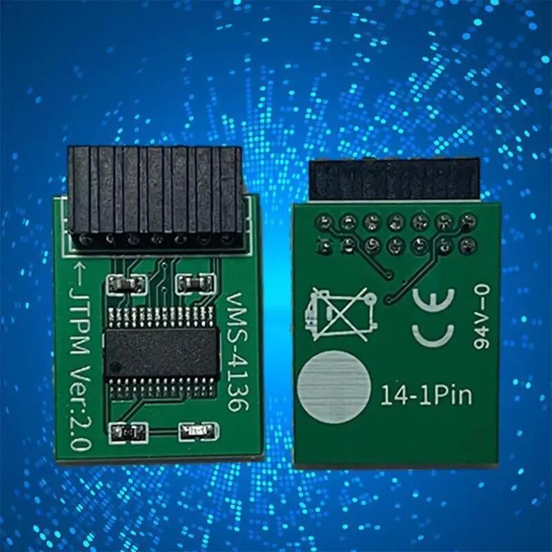 TPM 2.0 Encryption Security Module Remote Card For Windows 11 Upgrade ...
