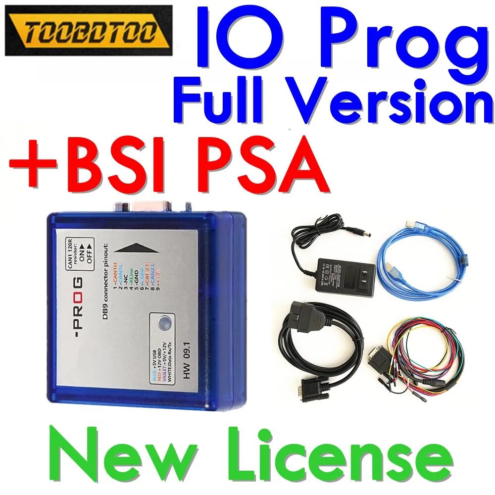 ღfull Io Prog Ecu Tcm Bcm Andeps Programmer Bd9 Connector Pinout Io Terminal Io Prog Ecu Programd