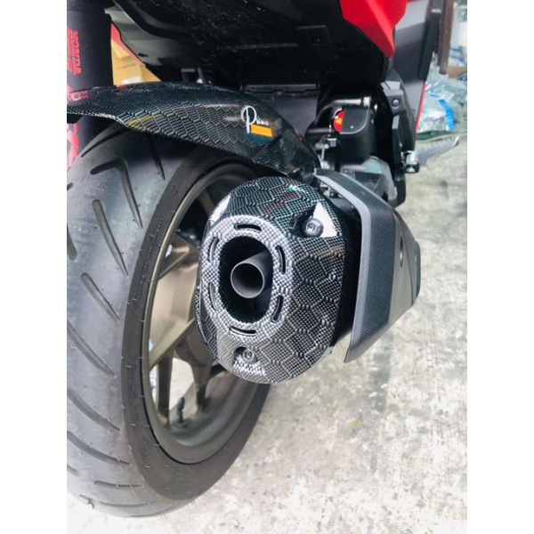 PCX 160 / Click 160 honeycomb muffler tip (Patong sa stock hindi ...