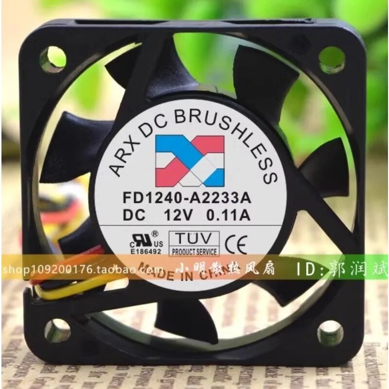 ♀new Cooler Fan For Arx 4010 Fd1240 A2233a 12v 0 11a 4cm 3 Wire Cooling