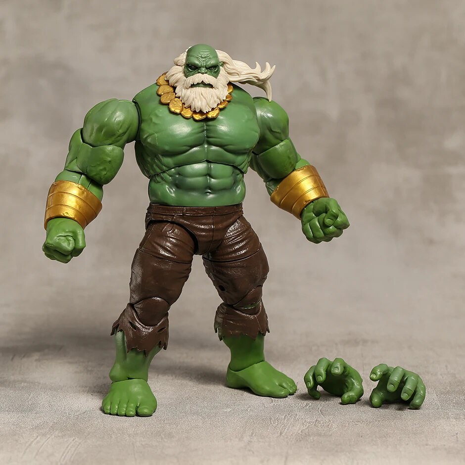 Marvel Legends 6" Deluxe Maestro Comics Version Hulk Grandmaster Action ...