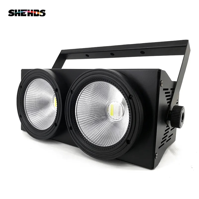 SHEHDS 2eyes 200w COB LED Blinder Light DMX Stage Lighting Effect Cool ...