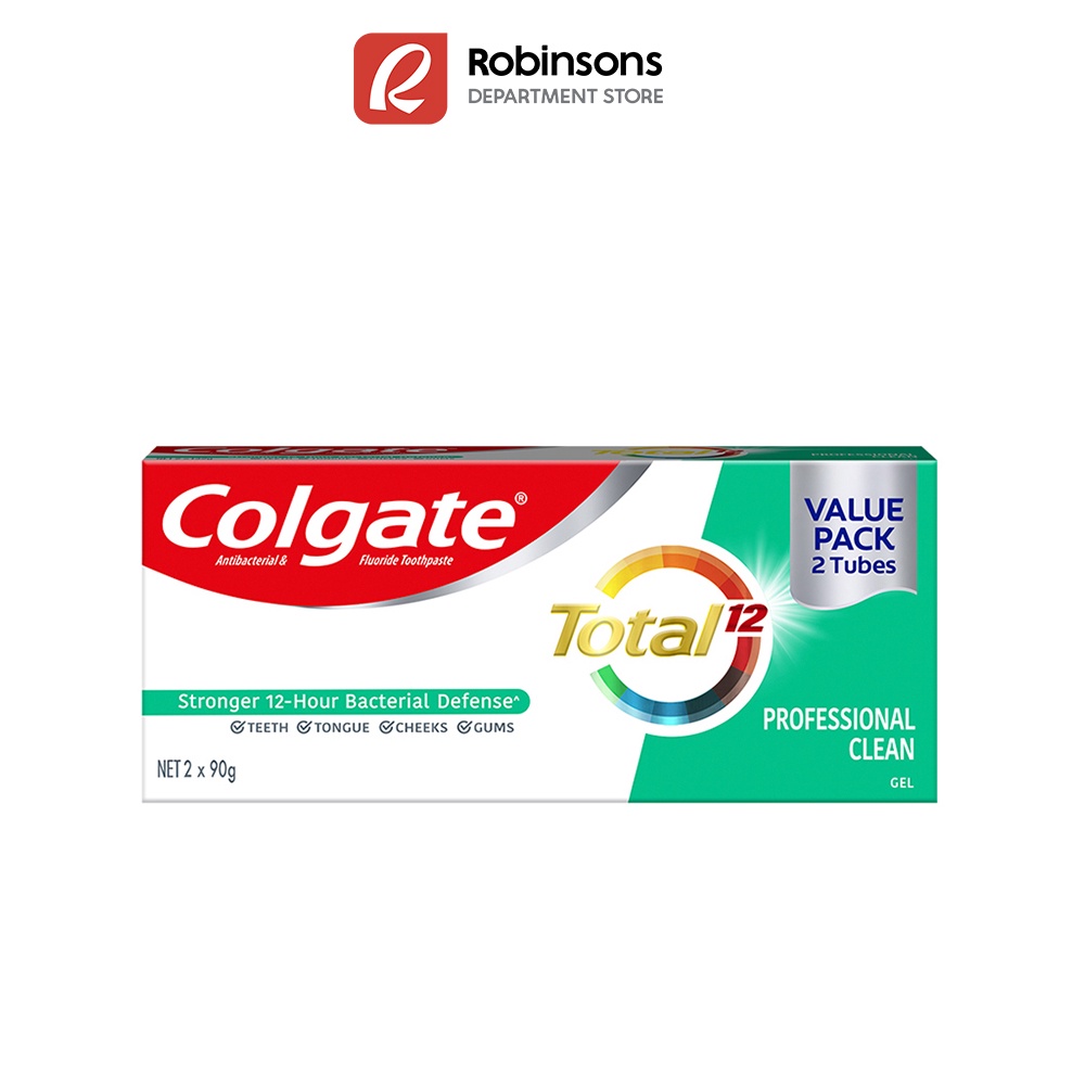 Colgate Total Professional Clean Toothpaste 90g Twin Pack | Shopee ...