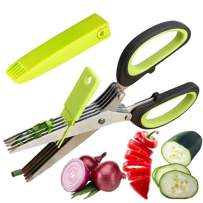 Multifunctional Muti Layers Stainless Steel Knives Multi-Layers KItchen ...