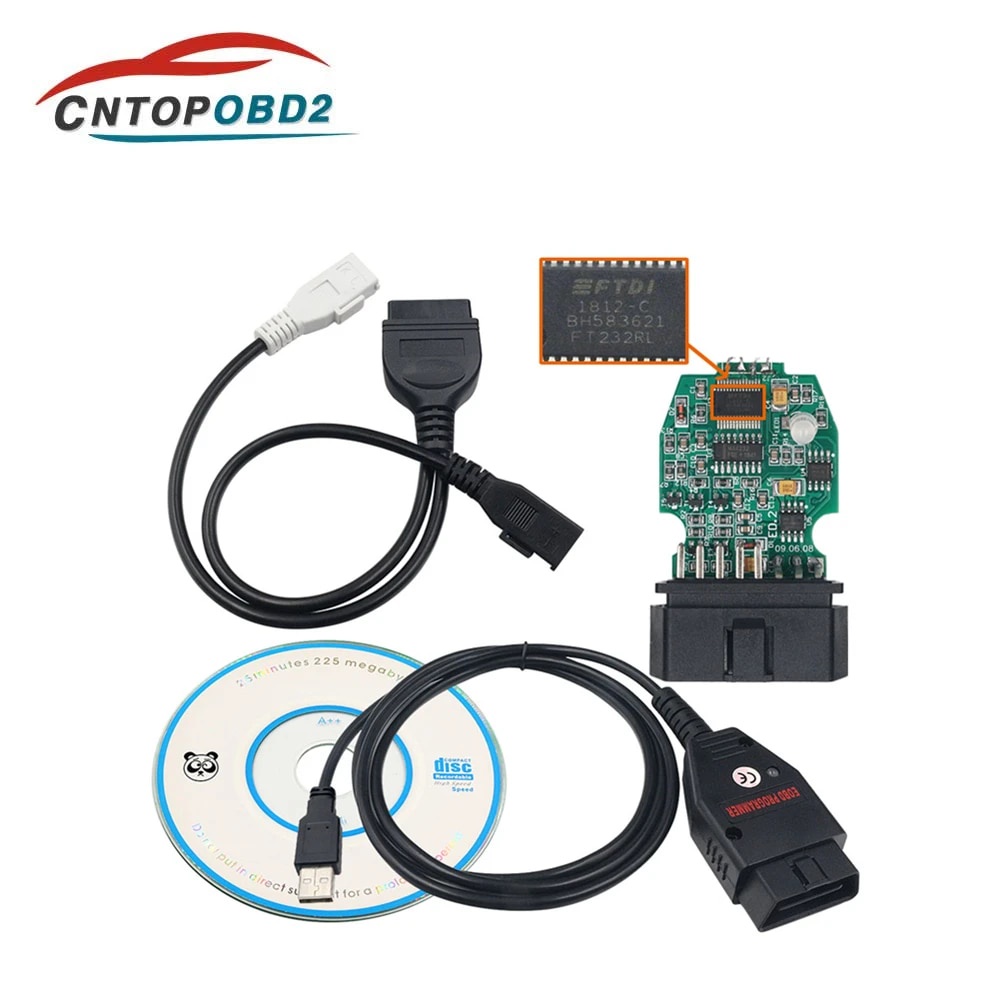 Newly Galletto 1260 EOBD Flasher Galleto Interface 1260 Cable Car ECU ...
