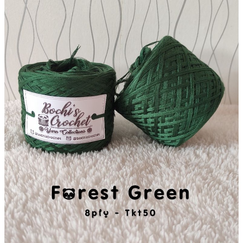 Spun Polyester Yarn - Tkt50 - 8ply - 100g - Green Shades | Shopee ...