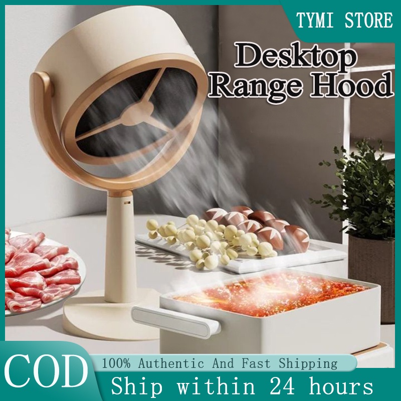 Desktop Range Hood Plug-in Mini Desktop Range Hood Portable Small ...