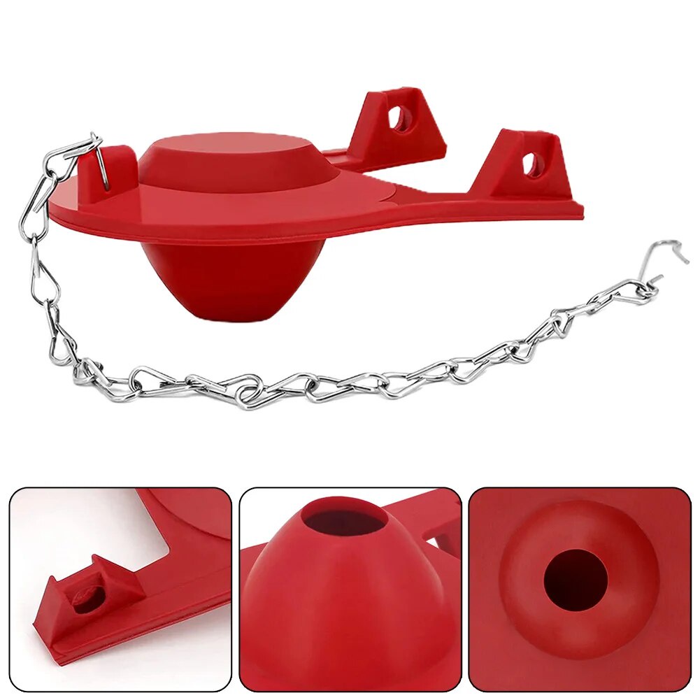 2 Inch Universal Toilet Flapper Flexible Rubber Toilet Flapper Parts ...