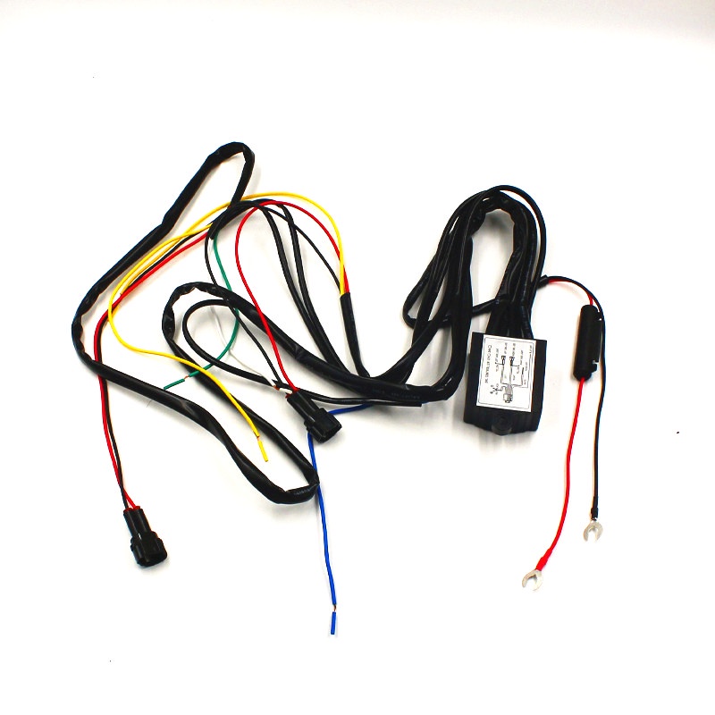 DRL Controller Auto Car LED Daytime Running Lights Relay Harness Dimmer On Off Switch 12-18V Fog ...