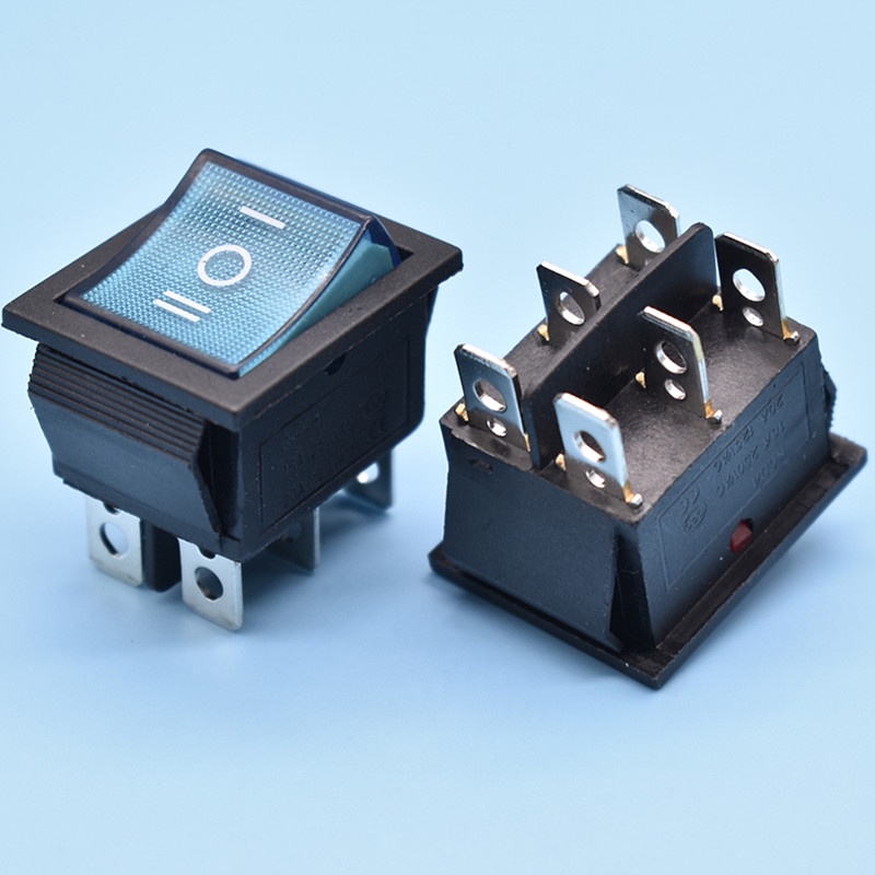 16A 250VAC controls high-current power supply voltage switch KCD4 12V ...