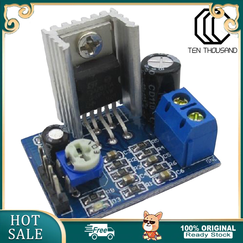 TDA2030A Audio Amplifier Module Power Amplifier Board AMP 6～12V 18W ...