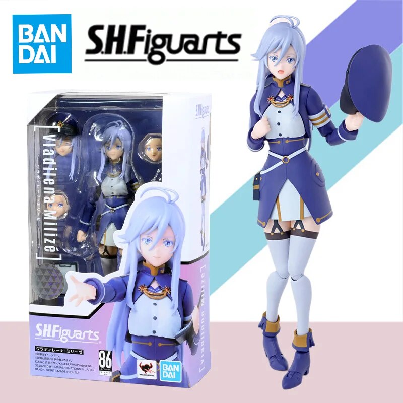 Bandai Original S.H.Figuarts SHF 86 Eighty Six Takamine Kiyomaro Model ...