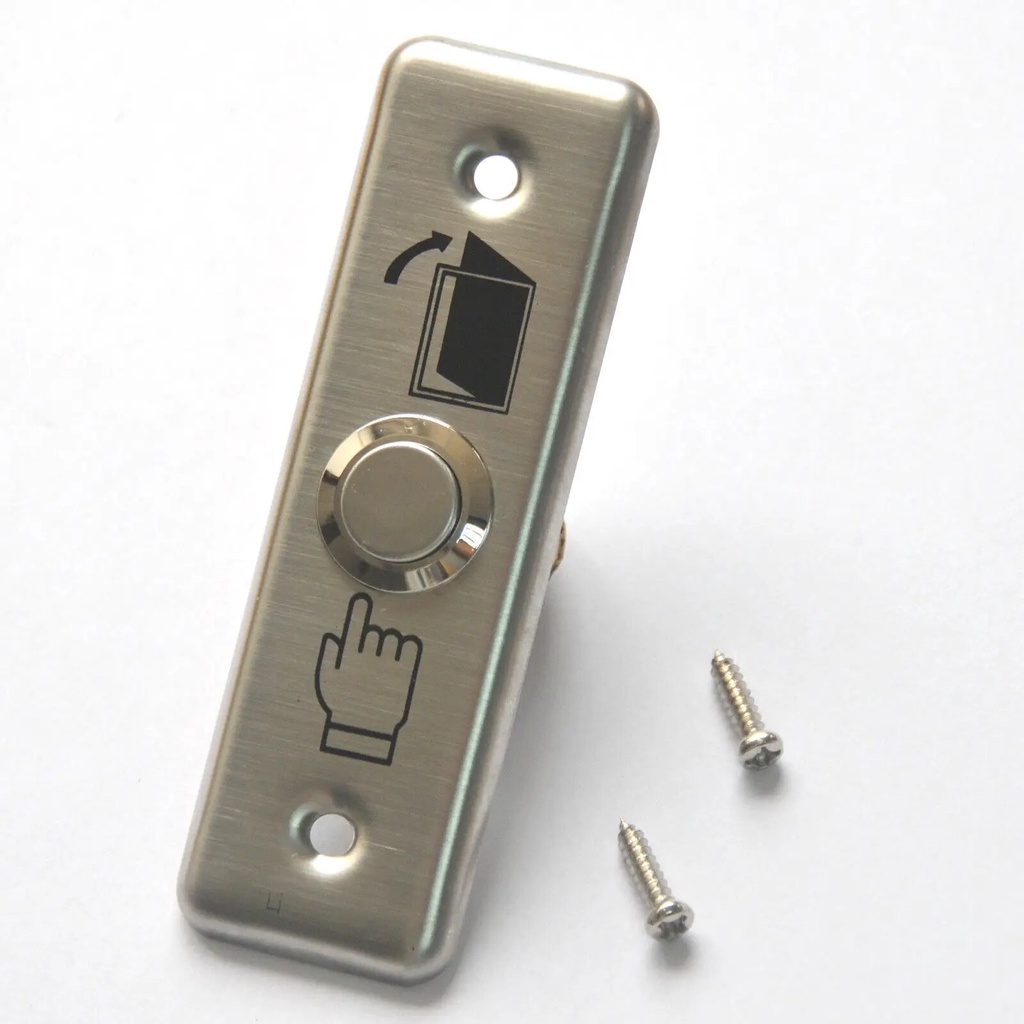 Stainless Steel Exit Button Switch For Lock Door Access Control System Door Push Exit Door ...