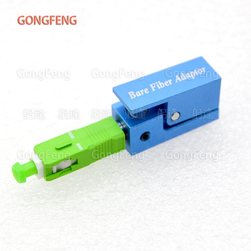 New SC UPC APC Square Bare Fiber Adapter Connector Optic Fiber Flange ...