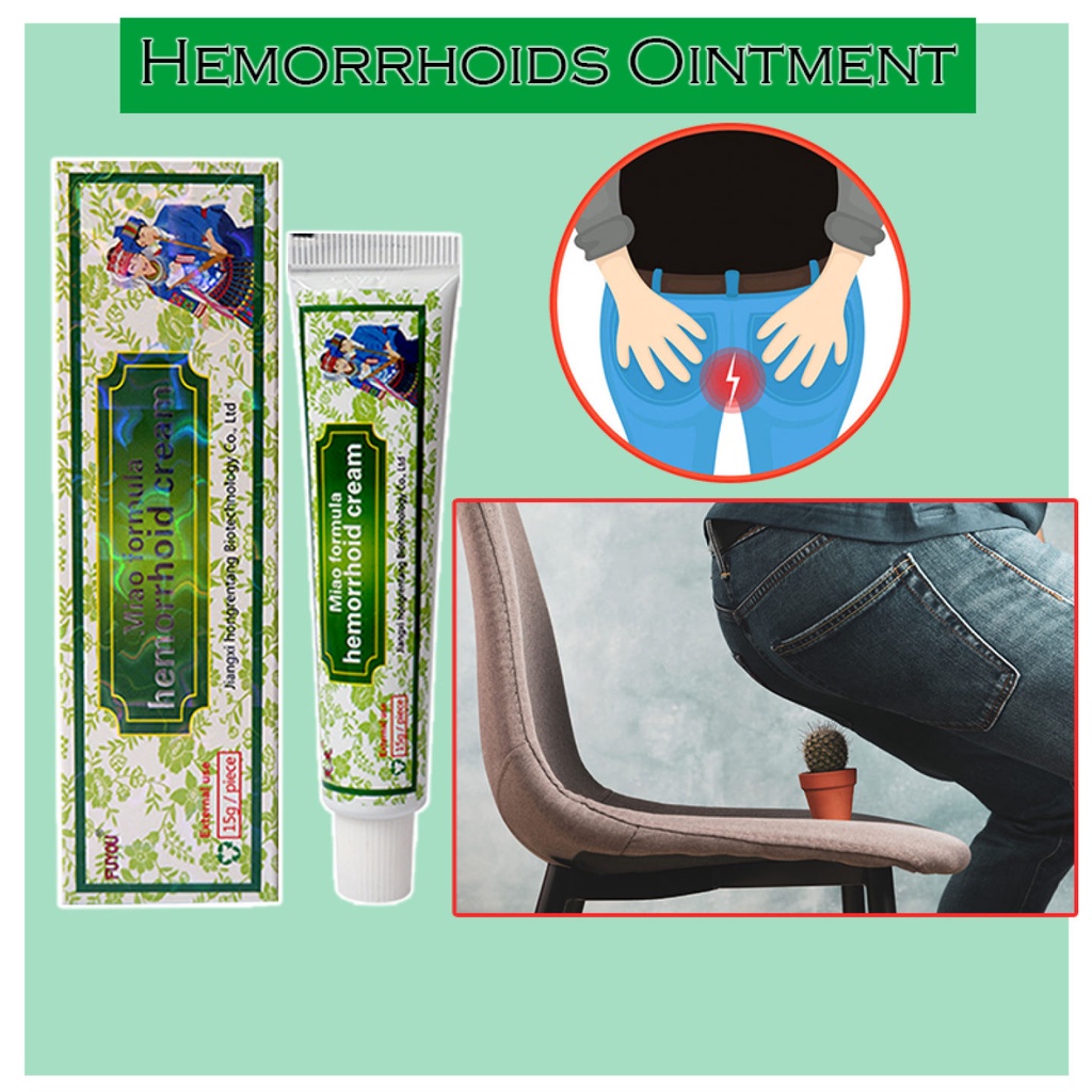 Hemorrhoids Almuranas Chinese Herbal Cream Ointment Medicine Hemmoroid