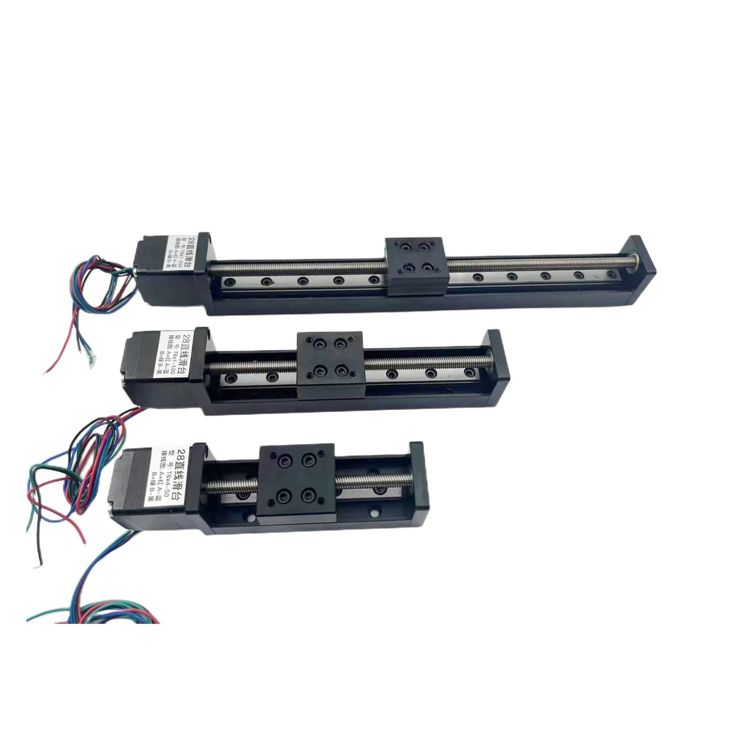 NEMA 11 linear module with stepper motor T-type Sliding Table Rail ...