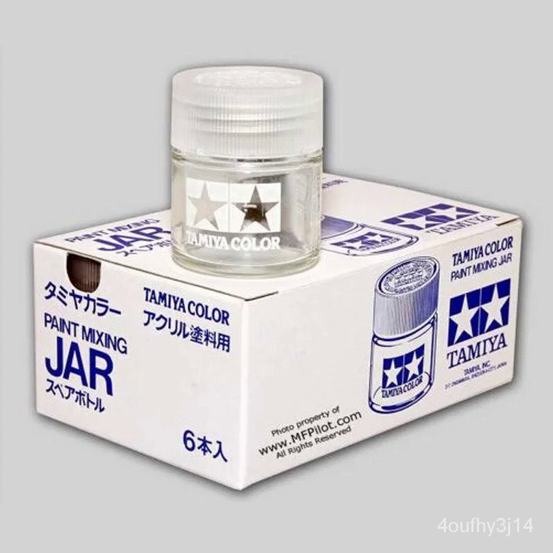 Newly launched Tamiya 81041 23ml Empty Paint Mixing Jar (6pcs) | Shopee ...