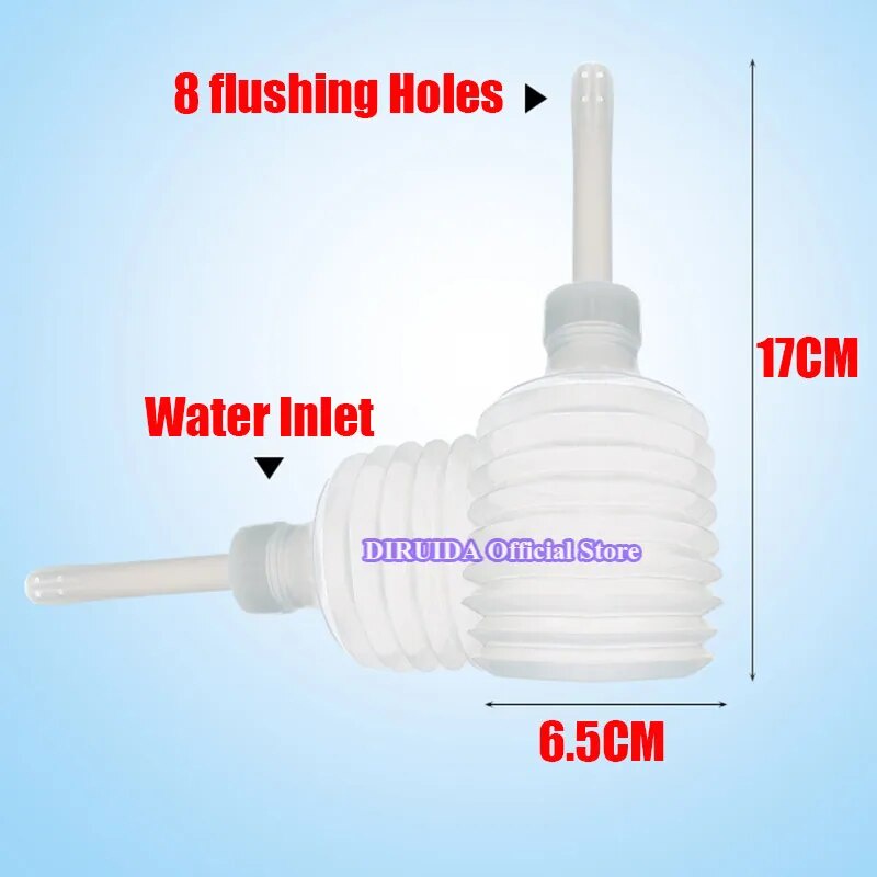 942 1pc Enema Rectal Syringe Vaginal Rinse Plug Anal Vaginal Shower