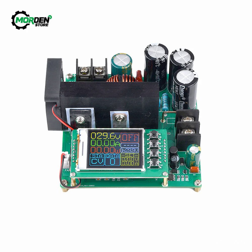 900W DC-DC Boost Converter LCD Display Step Up Module 8-60V to 10-120V ...