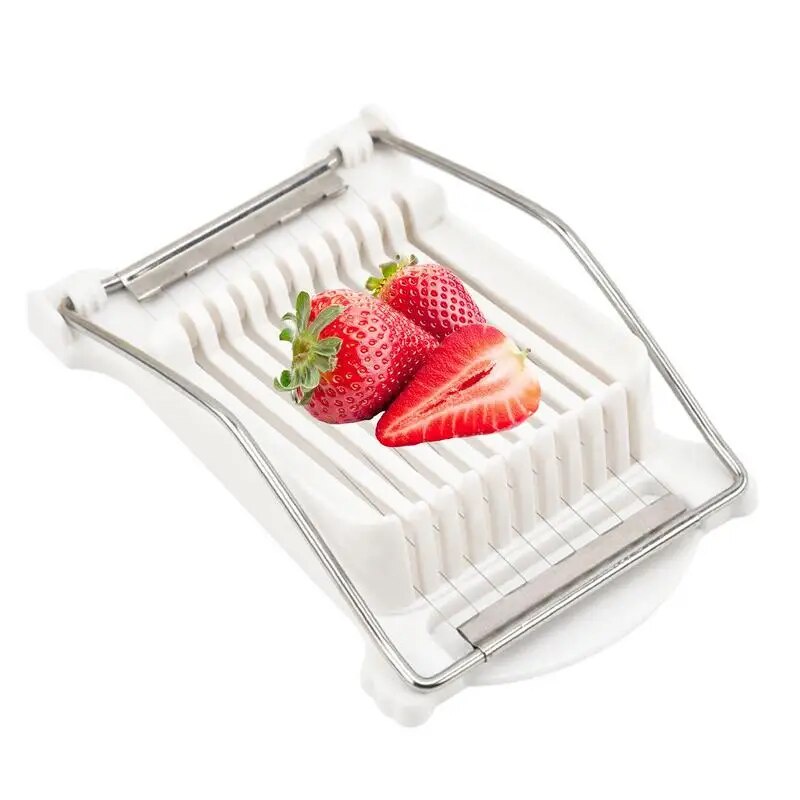 Luncheon Meat Slicer Multipurpose Stainless Steel Wire Egg Slicer Cuts ...