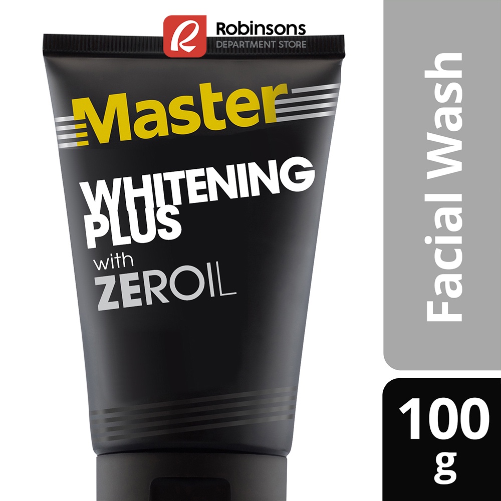 Master Facial Wash Whitening Plus 100g | Shopee Philippines