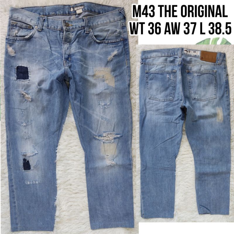 M43 THE ORIGINAL USED WAIST TAG 36 ACTUAL 37 LENGTH 38.5 MORE THN 2 ...