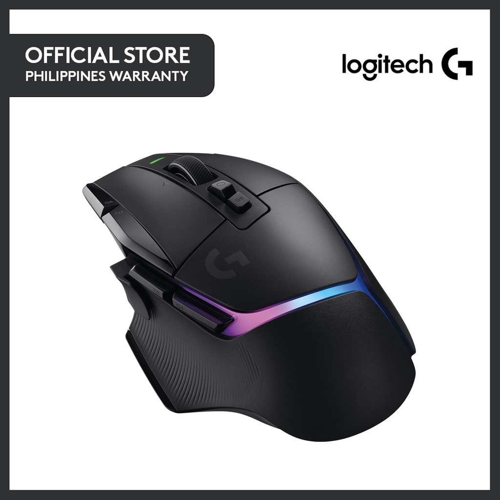 Logitech G502 X PLUS LIGHTSPEED Wireless RGB Gaming Mouse Optical mouse ...