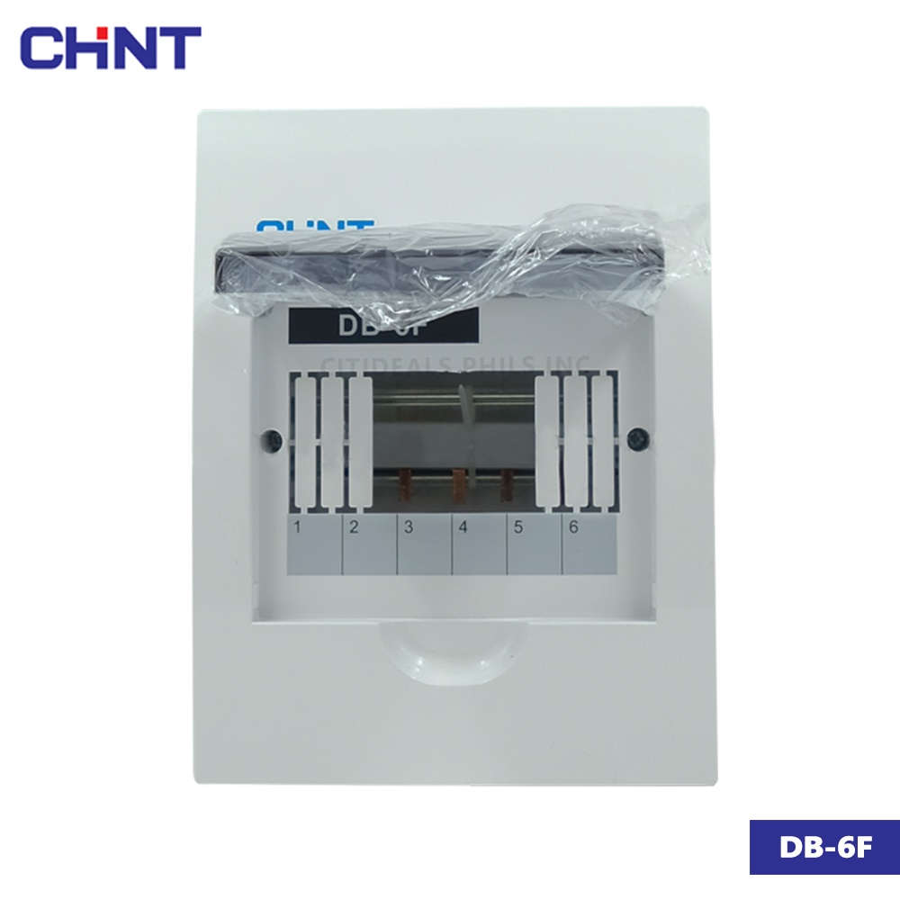 Distribution Box with Busbar 6 Way Flush Type Circuit Breaker Plastic ...