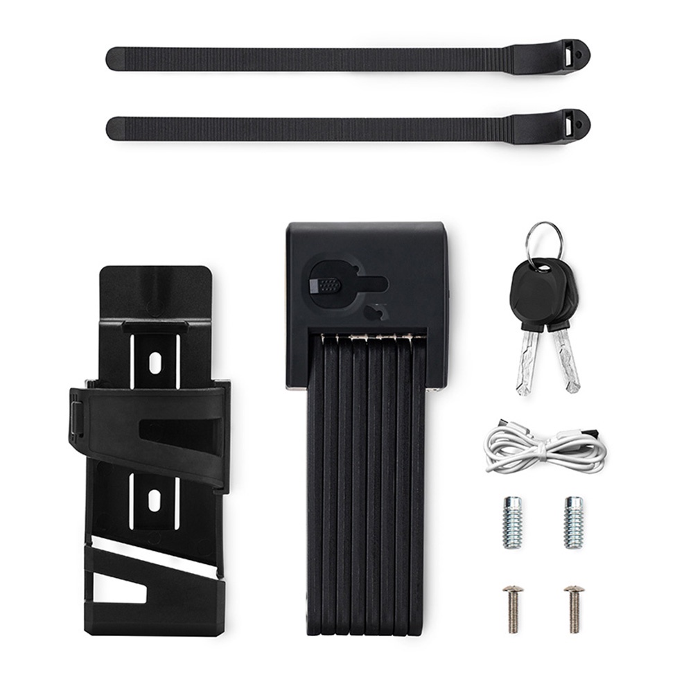 Key APP Fingerprint Motorcycle Electric Bicycle Folding Locks Cycle ...