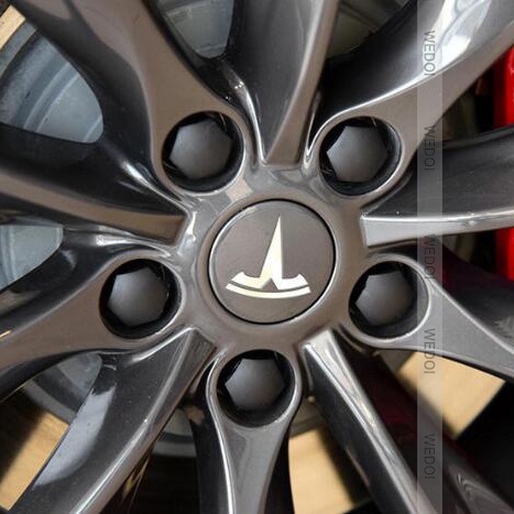Decorative center caps for Tesla Model 3//Y/S/ X Wheel Screw Logo Kit ...