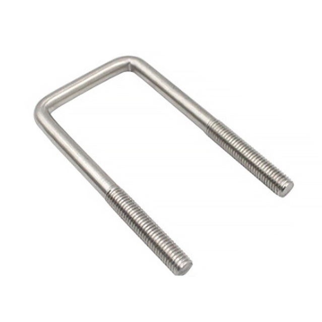 U bolt All Sizes SS304 316 M6 M8 M10 Pipe Clamp Square Bending Nut ...