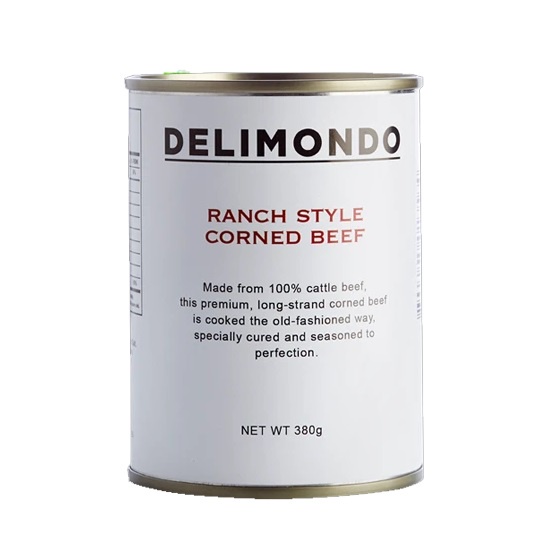 Delimondo Ranch Style Corned Beef 380g | Shopee Philippines