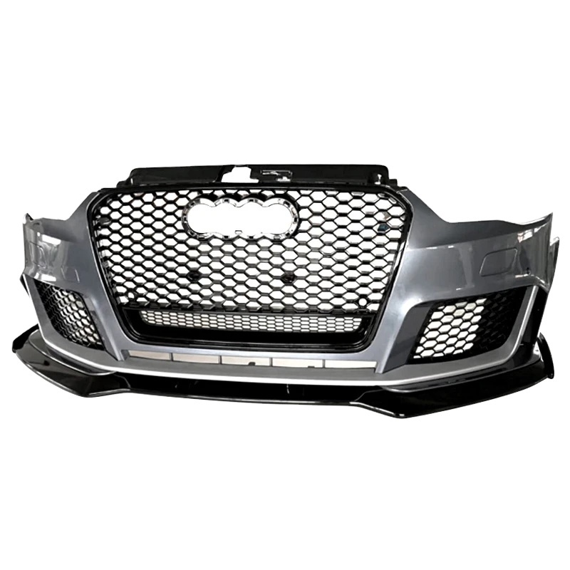 Rs3 Style Bodikits For Audi A3 S3 8v Front Bumper With Grill Front Lip