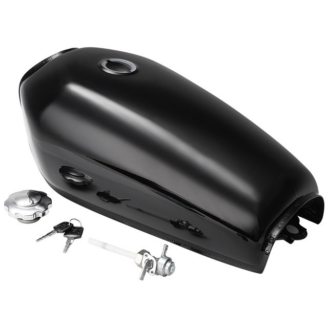 Vintage Motorcycle Tank Retro Cafe Racer Fuel Tank Gas Tank 9l For ...