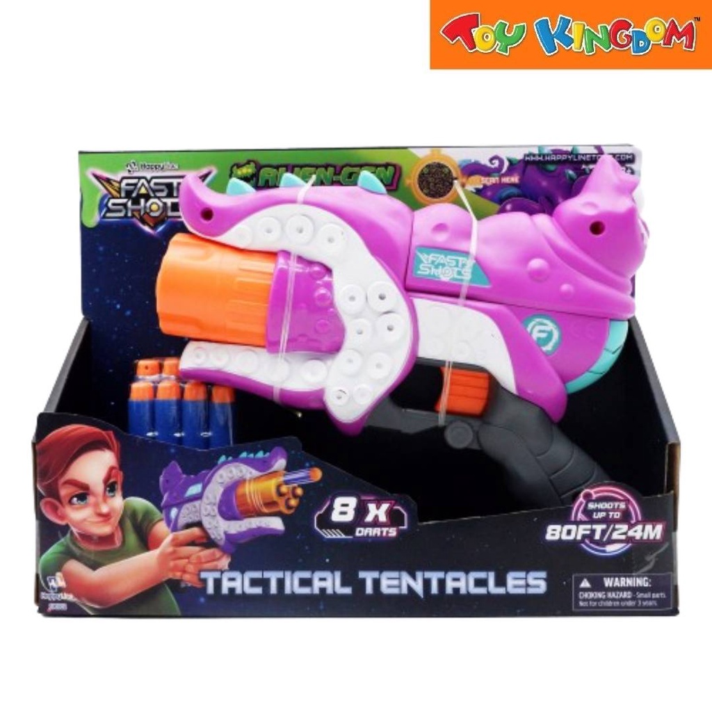 Fast Shots Alien-Gen Tactical Tenticles 8 Foam Darts | Shopee Philippines