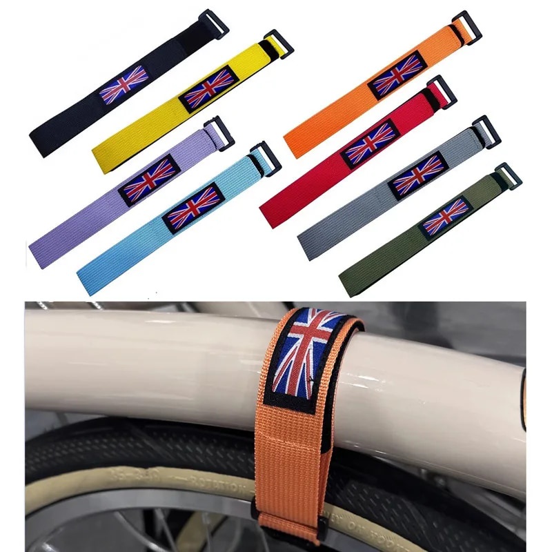 For Brompton Birdy Wheel Frame Fixing Strap Trouser Legs Fixes Strap ...