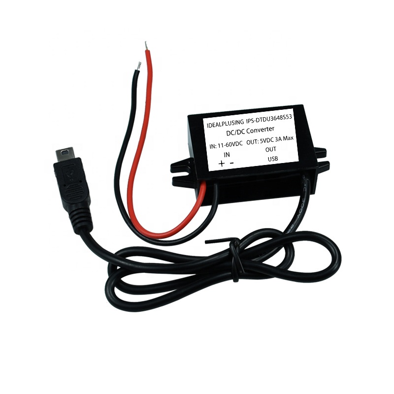 Reliable quality USB buck dc-dc 60v to 5v MINI USB 3a 15w step down ...