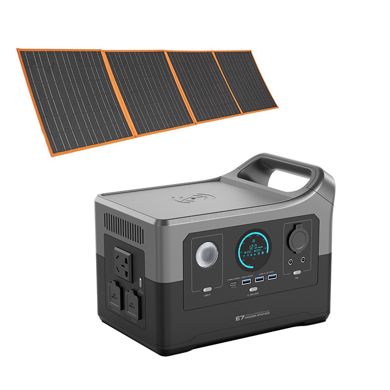 Wireless charging APP UPS 700W energy storage portable power station ...