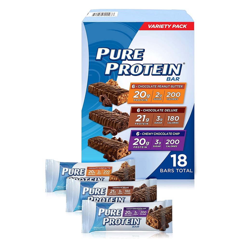 Pure Protein Bars High Protein Nutritious Snacks to Support Energy Low ...