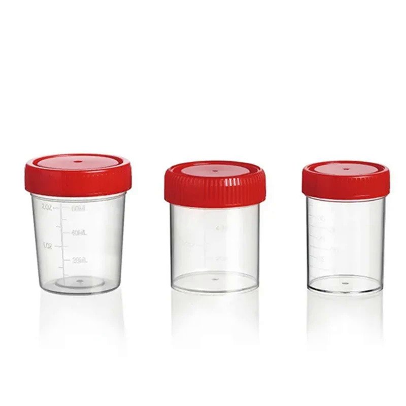 Urine Collection Container Sterile Sample Specimen Bottle Cup 15ml ...