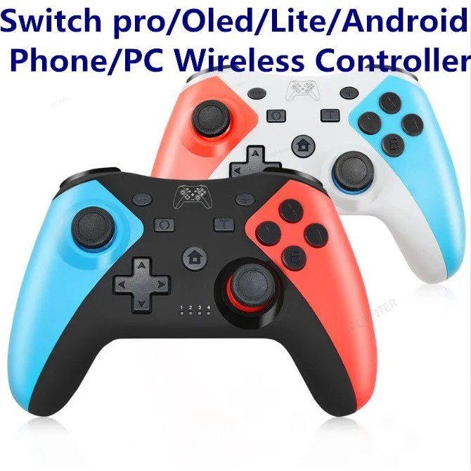 Wireless Controller For Nintendo Switch Bluetooth Gamepad For Switch ...