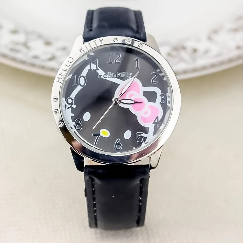 Hello Kitty Girls Kids Quartz Watch Women Children Casual Waterproof ...