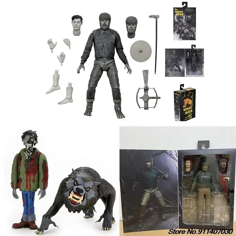 NECA Toony Terrors An American Werewolf in London KesslerThe Wolf Man ...